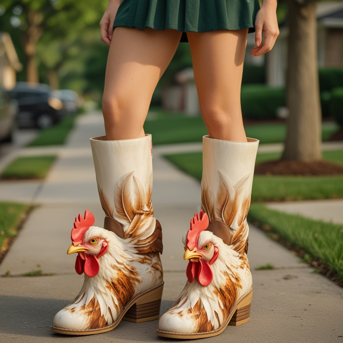 Chicken Heels: The Bold High Heels Turning Heads in Fashion - Novel Designs