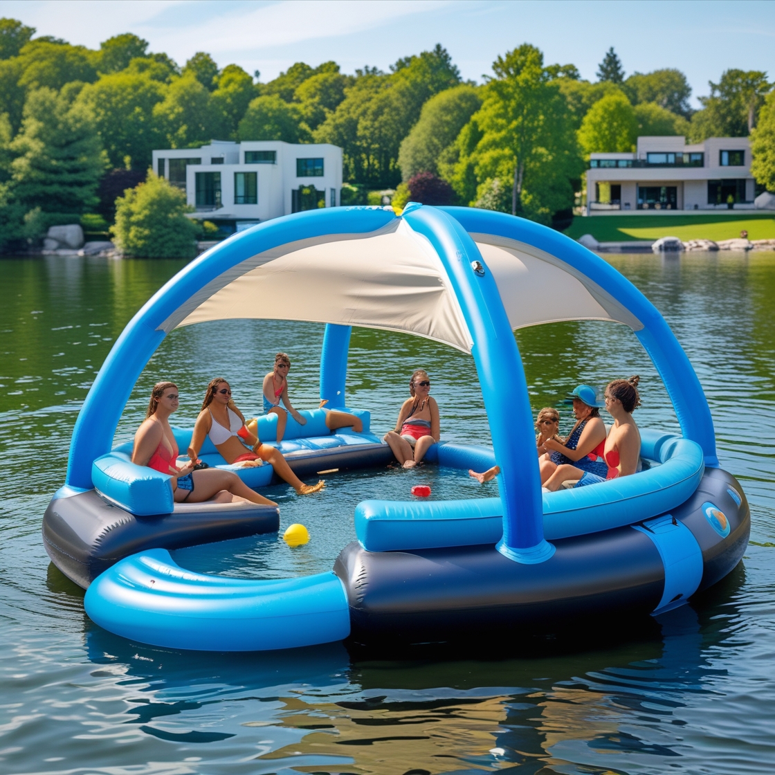 Floating Inflatable Pool: A Must-Have for Family Pool Parties - Novel ...