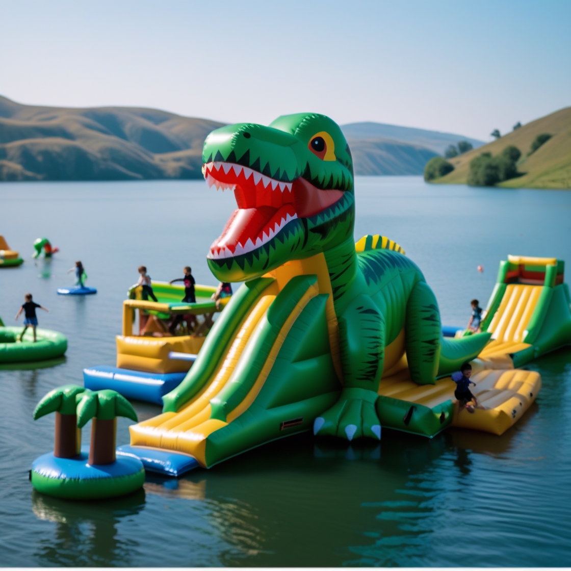 Inflatable Floating Water Park: The Ultimate Summer Adventure on Water ...