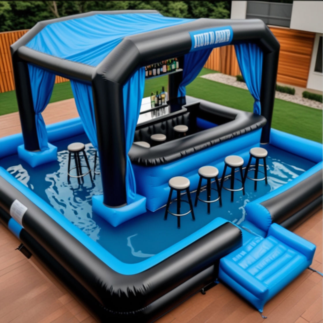 Inflatable Pool Bar: The Ultimate Floating Drink Station for Summer Fun ...
