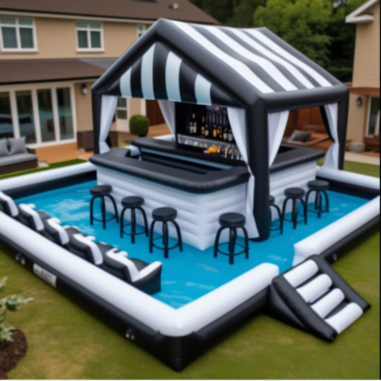 Inflatable Pool Bar: The Ultimate Floating Drink Station for Summer Fun ...