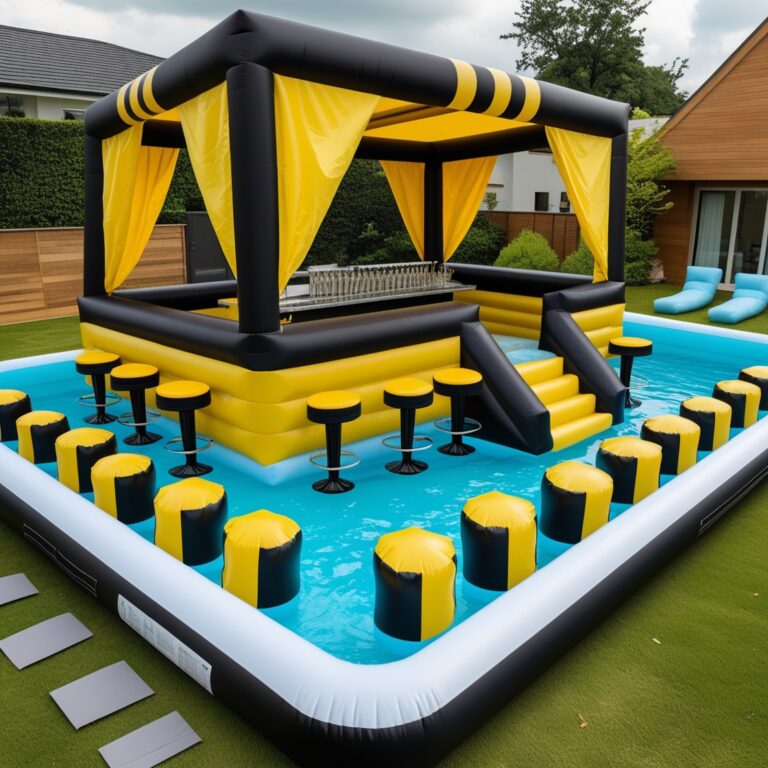 Inflatable Pool Bar: The Ultimate Floating Drink Station for Summer Fun ...
