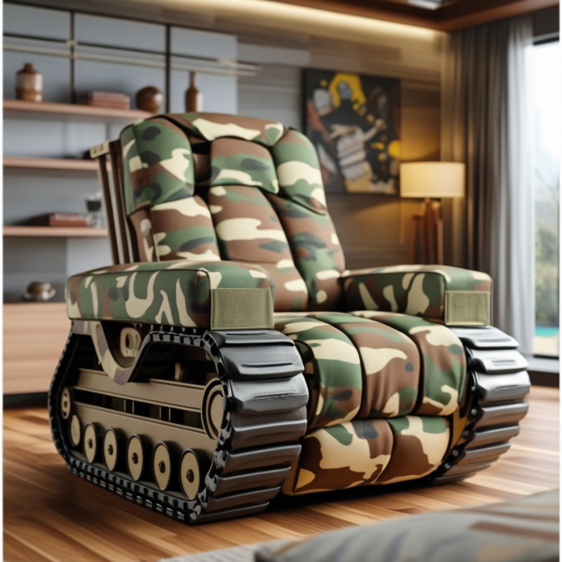 Tank Recliners: The Ultimate Fusion of Comfort and Military Style ...