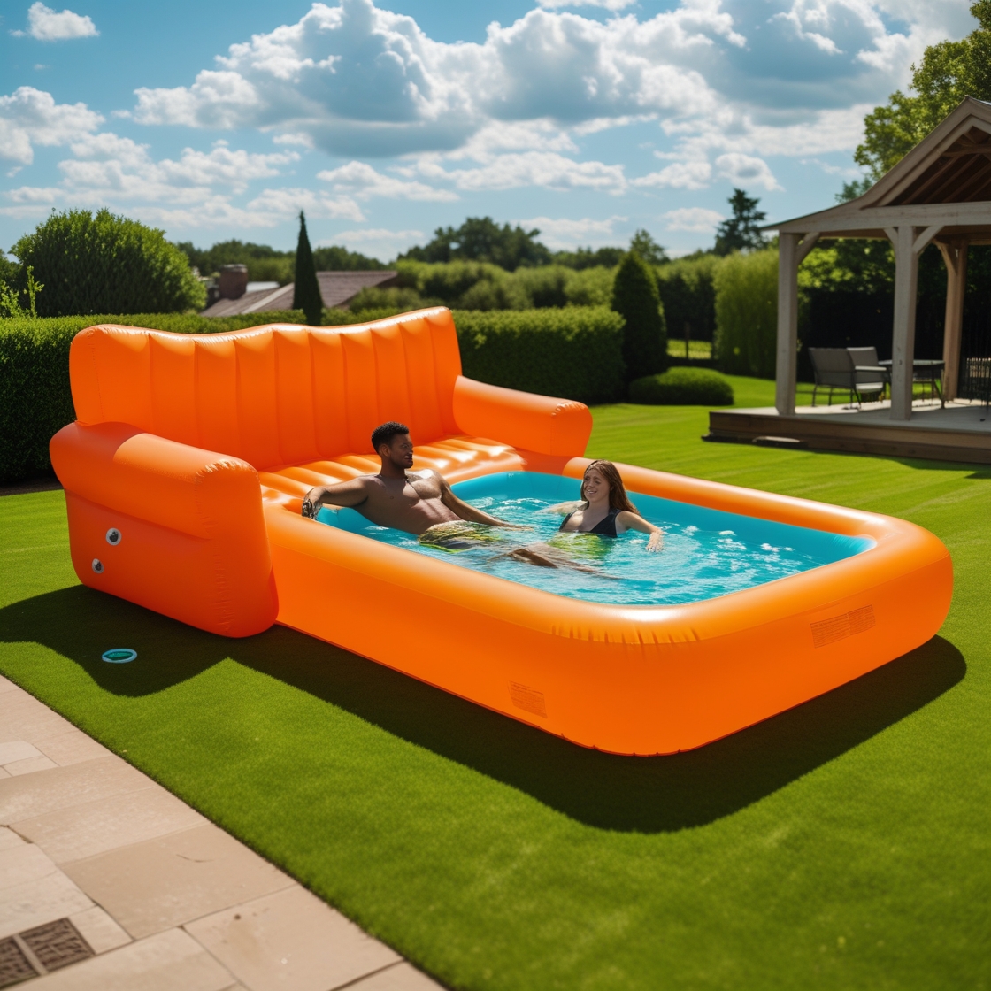 Inflatable Sofa Pools: The Ultimate Way to Relax This Summer - Novel ...