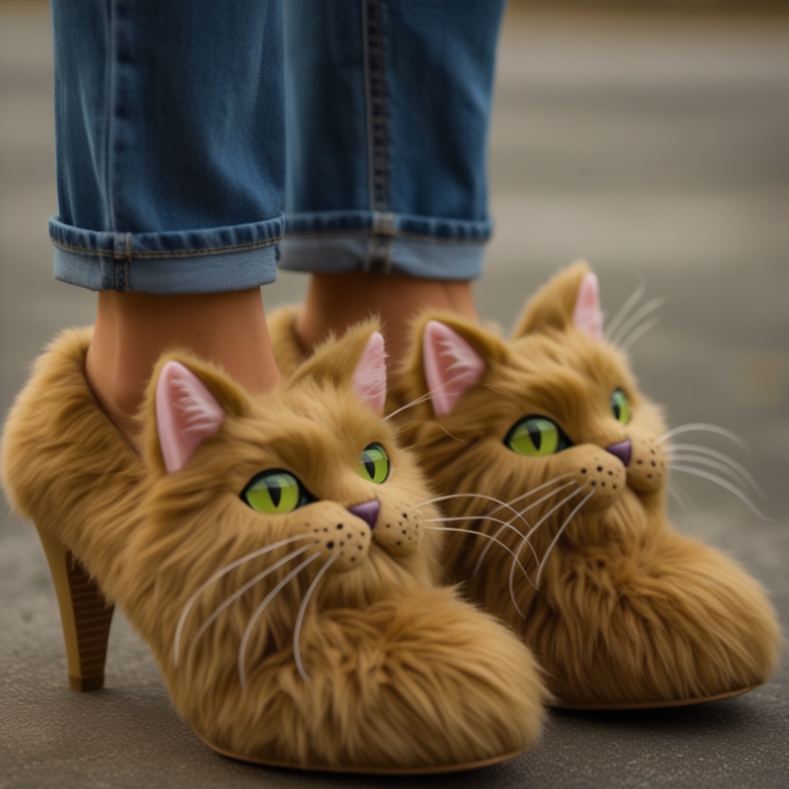 Cat Heels: The Purr-fect Blend of Fashion and Feline Fun - Novel Designs