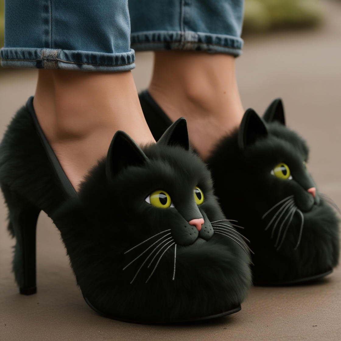 Cat Heels: The Purr-fect Blend of Fashion and Feline Fun - Novel Designs