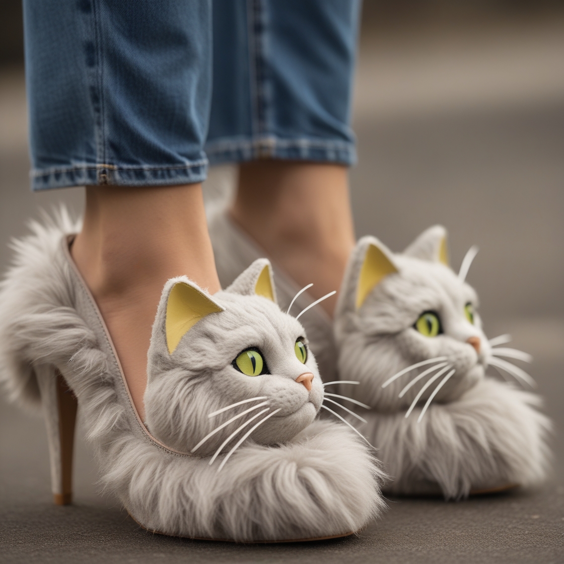 Cat Heels: The Purr-fect Blend of Fashion and Feline Fun - Novel Designs