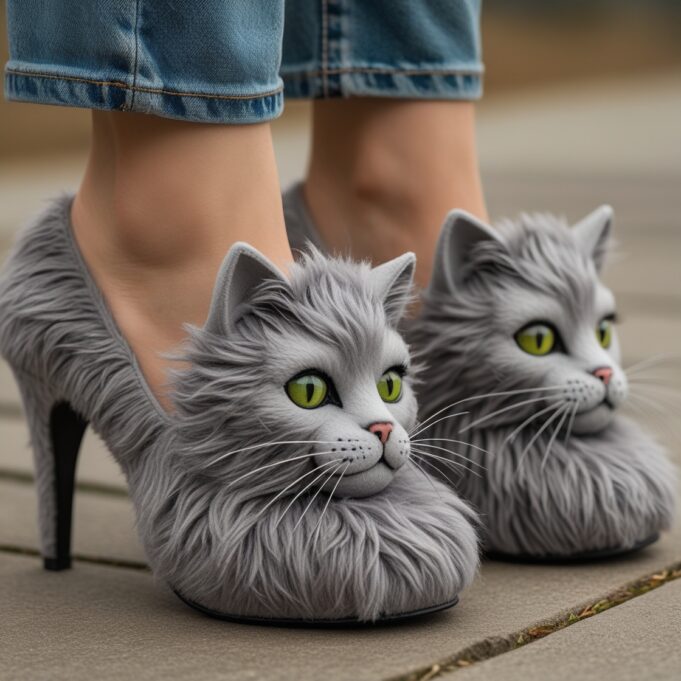 Cat Heels: The Purr-fect Blend of Fashion and Feline Fun - Novel Designs