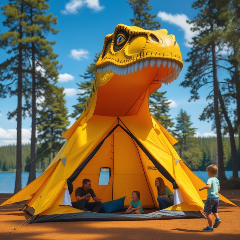 Dinosaur Camping Tents: Turn Your Campsite into a Prehistoric Adventure ...