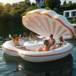 Turn Heads on the Water with Giant Inflatable Clam Lake Floats: A Must ...