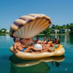 Turn Heads on the Water with Giant Inflatable Clam Lake Floats: A Must ...