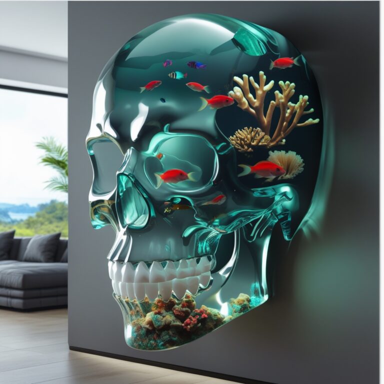 Skull Aquariums: The Ultimate Statement Piece for Horror and Fish ...
