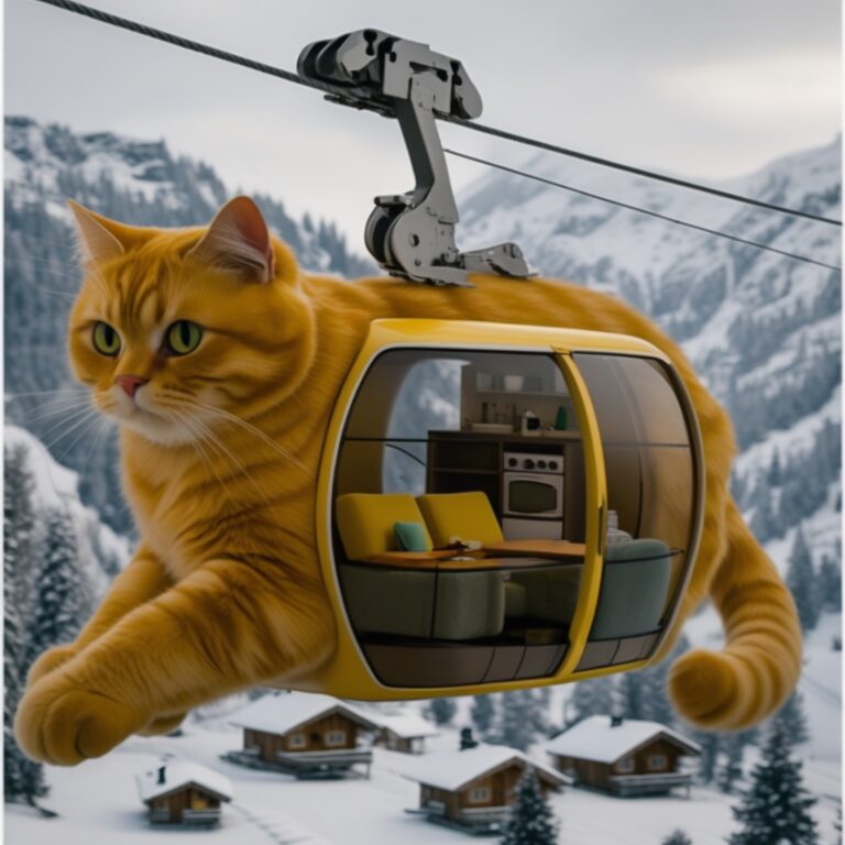 Cat Cable Car: The Purr-fect Way for Your Feline to Travel in Style ...
