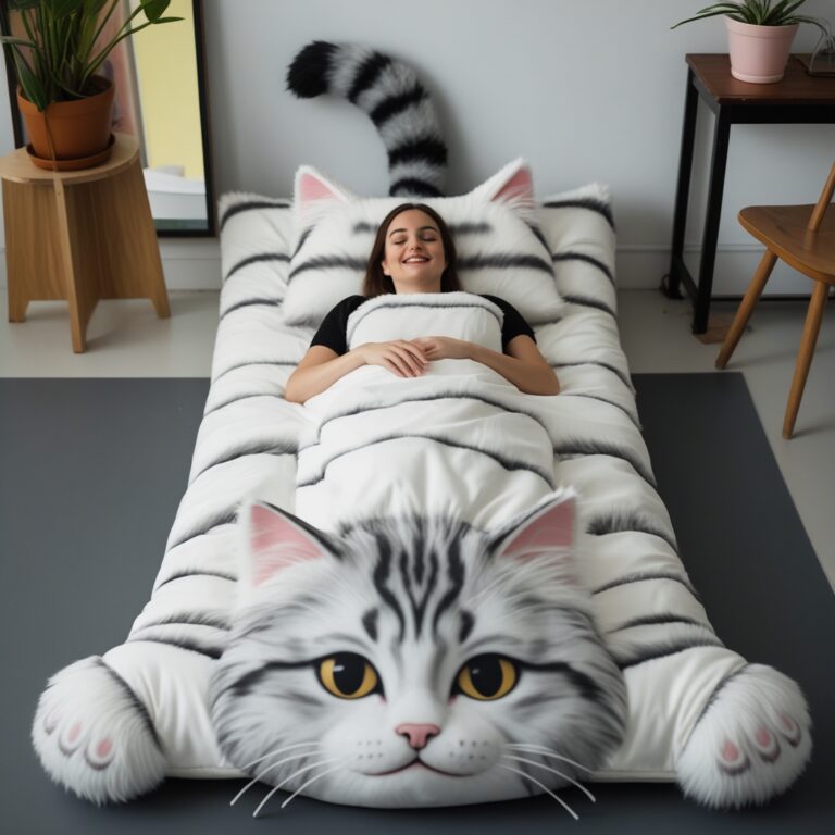Cat Sleeping Bag: The Ultimate Cozy Bed for You - Novel Designs