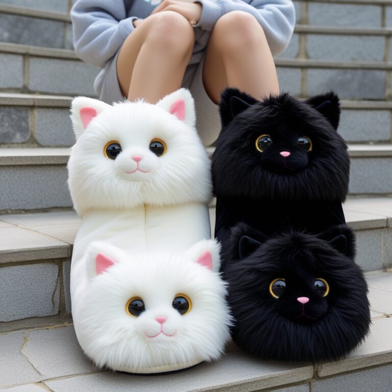 Cute Kitty Slippers: The Perfect Blend of Comfort and Cuteness - Novel ...