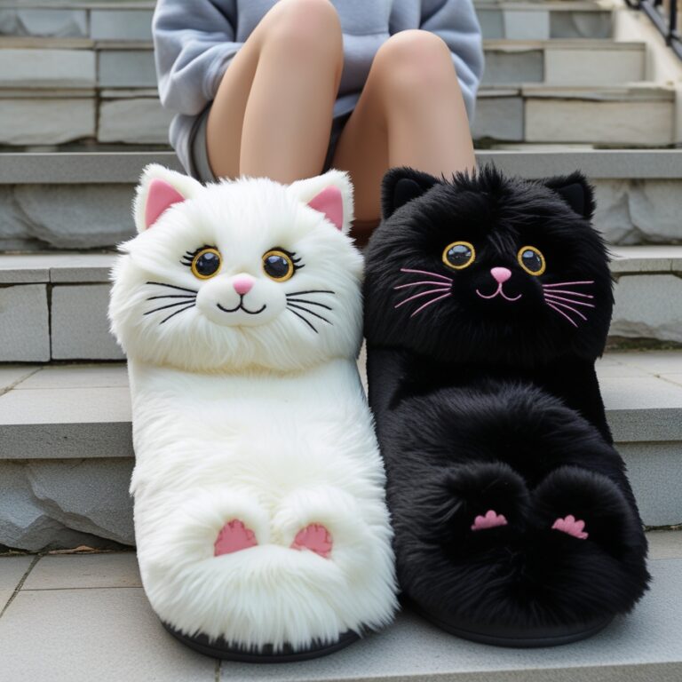 Cute Kitty Slippers: The Perfect Blend of Comfort and Cuteness - Novel ...