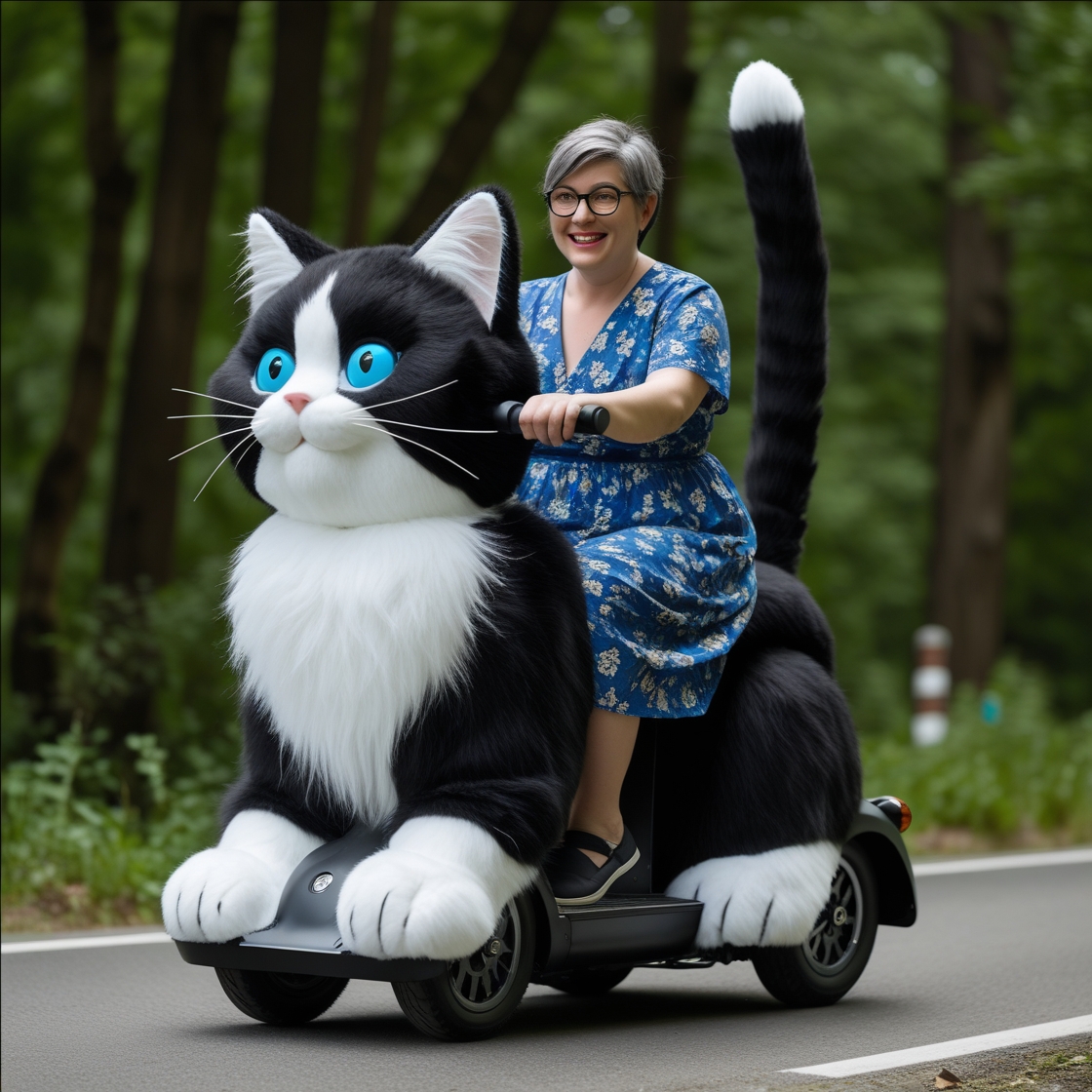 Fluffy Cat Electric Ride Buying Guide: Safety, Style, and Fun - Novel ...