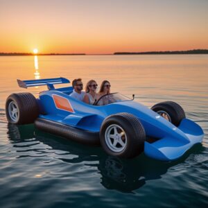 Giant Formula One Floating Lounge: The Ultimate Pool Party Upgrade ...
