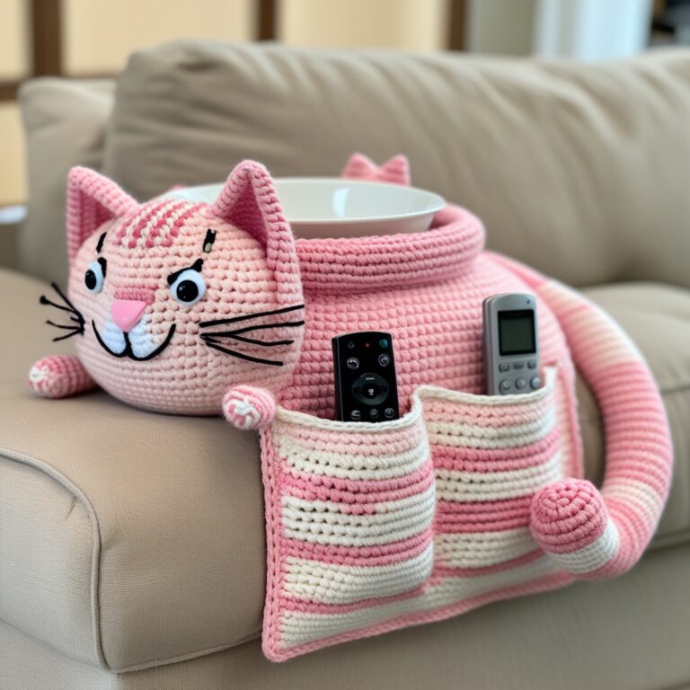 Handmade Cat Sofa Organizer: Stylish Storage with a Feline Touch ...