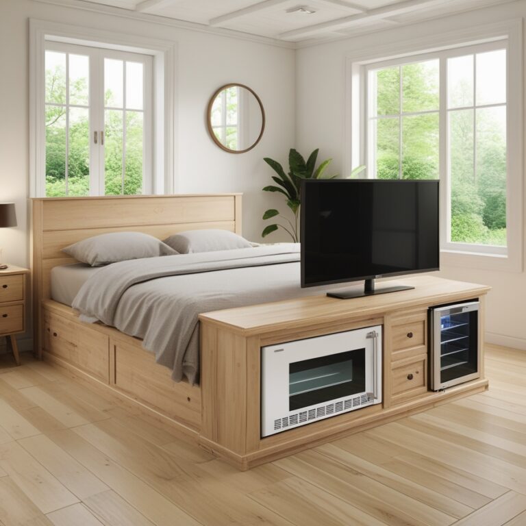 Smart Bed with TV and Storage: The Ultimate Modern Bedroom Upgrade ...