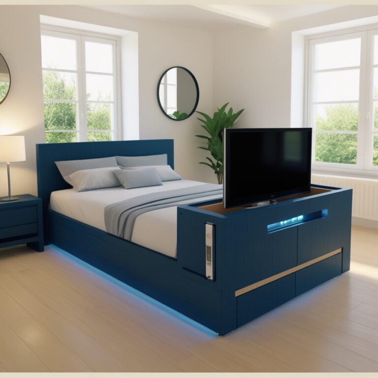 Smart Bed with TV and Storage: The Ultimate Modern Bedroom Upgrade ...