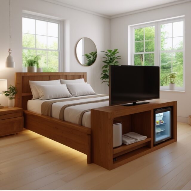 Smart Bed with TV and Storage: The Ultimate Modern Bedroom Upgrade ...
