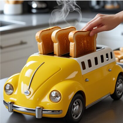 VW Beetle Toaster: A Retro Kitchen Appliance for Car Lovers - Novel Designs