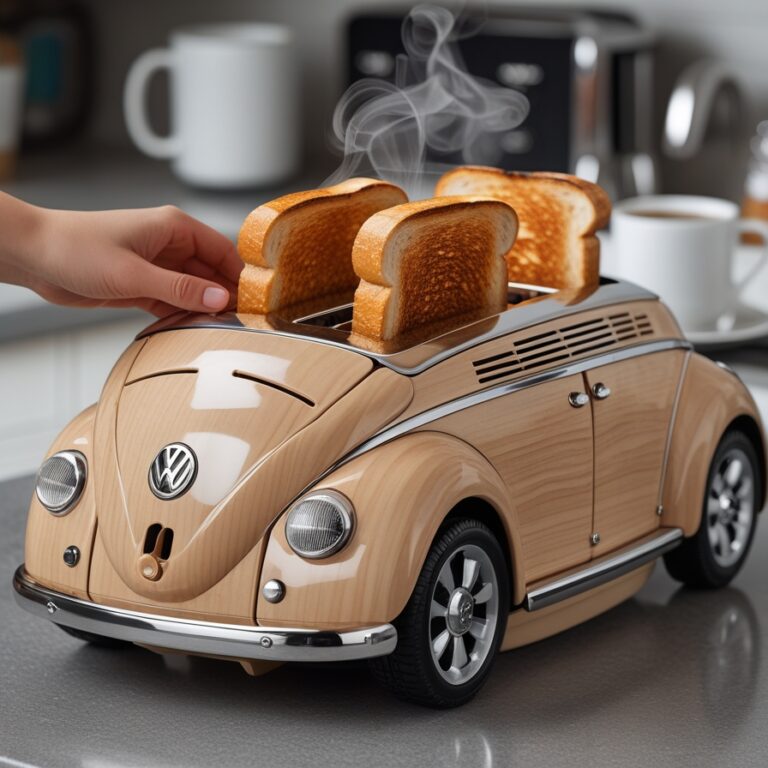 VW Beetle Toaster: A Retro Kitchen Appliance for Car Lovers - Novel Designs