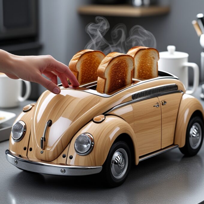 VW Beetle Toaster: A Retro Kitchen Appliance for Car Lovers - Novel Designs