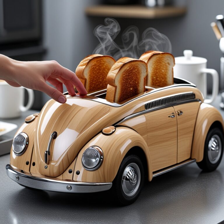 VW Beetle Toaster: A Retro Kitchen Appliance for Car Lovers - Novel Designs