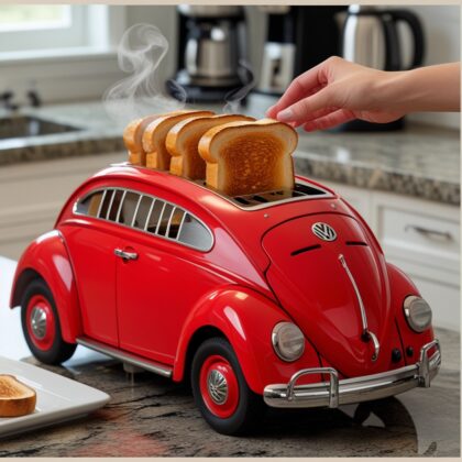 VW Beetle Toaster: A Retro Kitchen Appliance for Car Lovers - Novel Designs