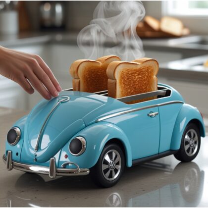 VW Beetle Toaster: A Retro Kitchen Appliance for Car Lovers - Novel Designs