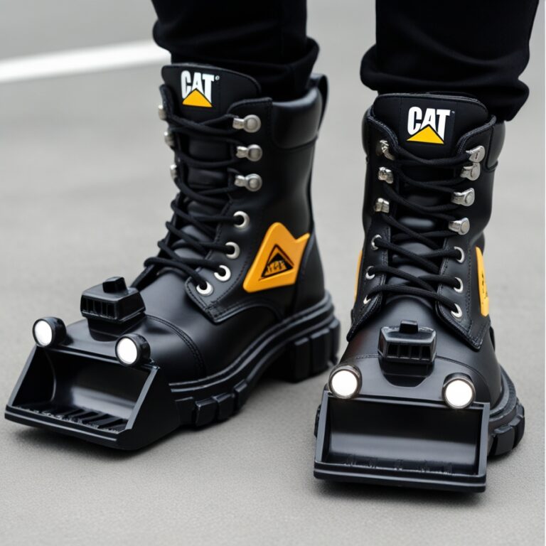Bulldozer Shoes: The Ultimate Footwear for Heavy-Duty Style - Novel Designs