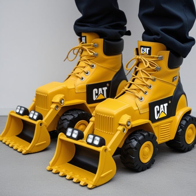Bulldozer Shoes: The Ultimate Footwear for Heavy-Duty Style - Novel Designs