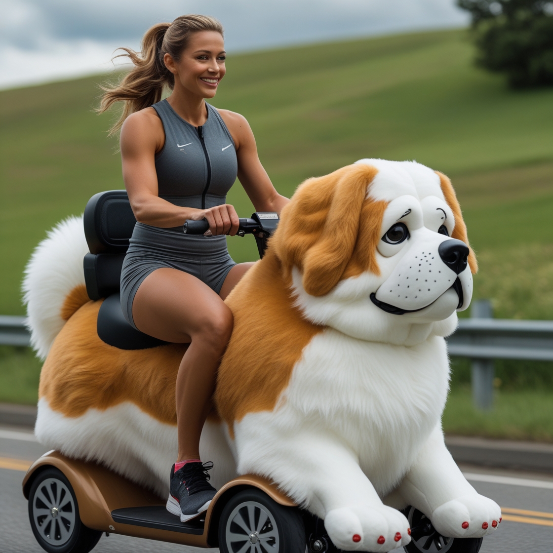 Dog-Shaped Electric Scooter: Combine Style, Comfort, and Adorable ...