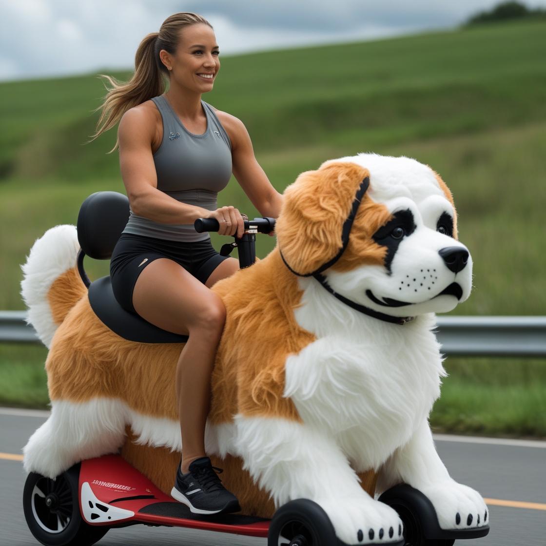 Dog-Shaped Electric Scooter: Combine Style, Comfort, and Adorable ...
