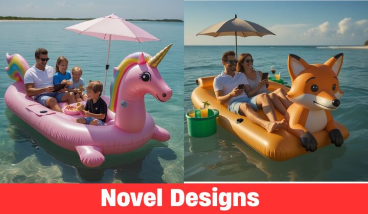 Animal-Shaped Pontoon Boat: The Fun Way to Cruise the Water - Novel Designs
