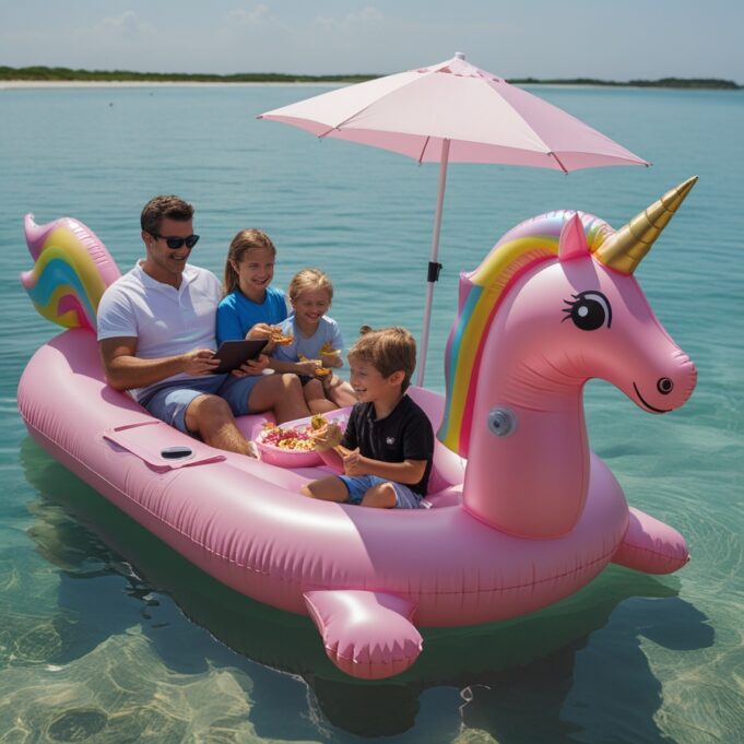 Animal-Shaped Pontoon Boat: The Fun Way to Cruise the Water - Novel Designs