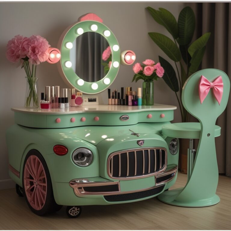 Car-Shaped Vanity Table Ideas: Bring Fun and Style to Your Bedroom ...
