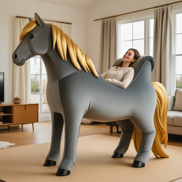 Horse Lounge Chair: The Perfect Blend of Elegance and Comfort - Novel ...