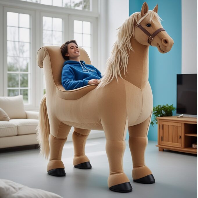 Horse Lounge Chair: The Perfect Blend of Elegance and Comfort - Novel ...