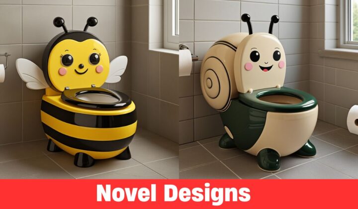 Insect Themed Toilet: A Fun and Unique Bathroom Design Idea - Novel Designs