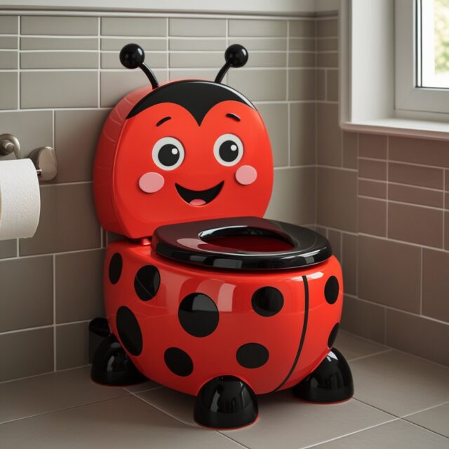 Insect Themed Toilet: A Fun and Unique Bathroom Design Idea - Novel Designs