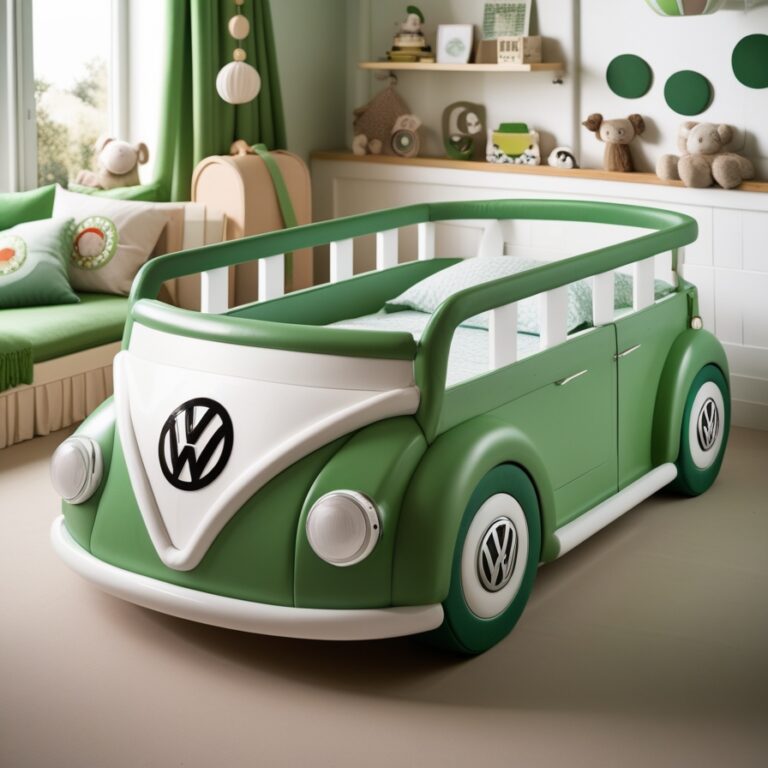 VW Beetle Baby Crib: A Retro-Inspired Sleeping Space for Your Little ...